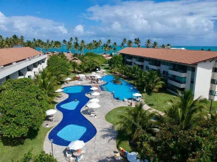Flat 2 Quartos (207b) No Carneiros Beach Resort - Praia dos Carneiros