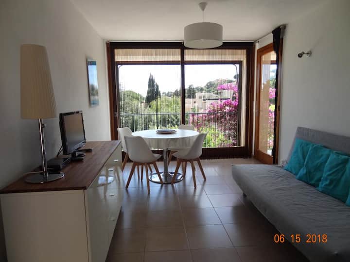 Lavandou 500m Plage St Clair T2 Climatisé 4pers- - Saint-Clair