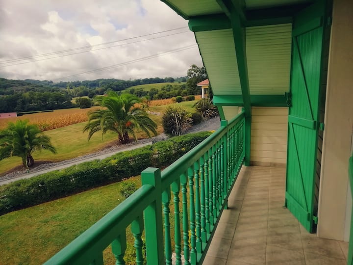 Appartement Indépendant Avec Vue Sur Les Pyrénées - Salies-de-Béarn