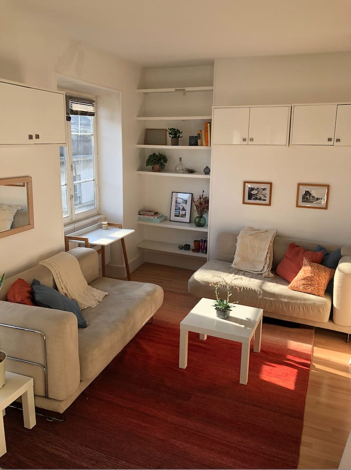 Bright And Spacious Apt In The Heart Of Paris 2eme -