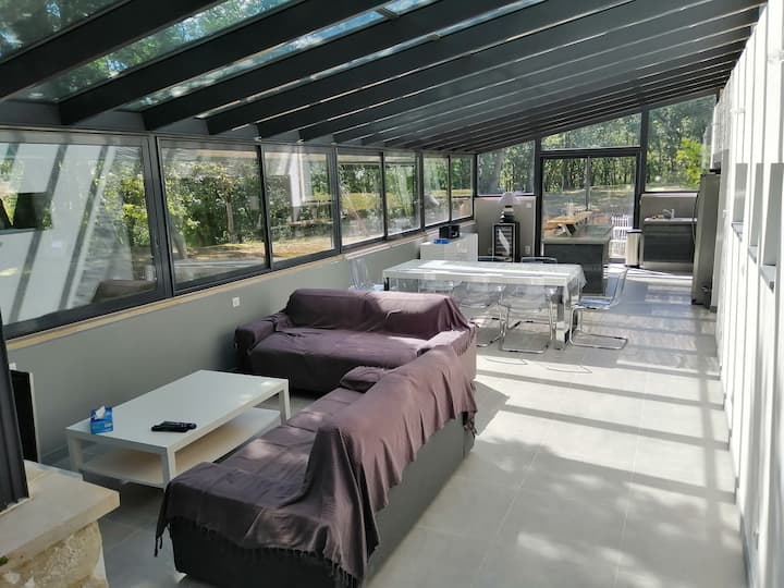 Superbe Villa D'architecte Avec Piscine - Gourdon