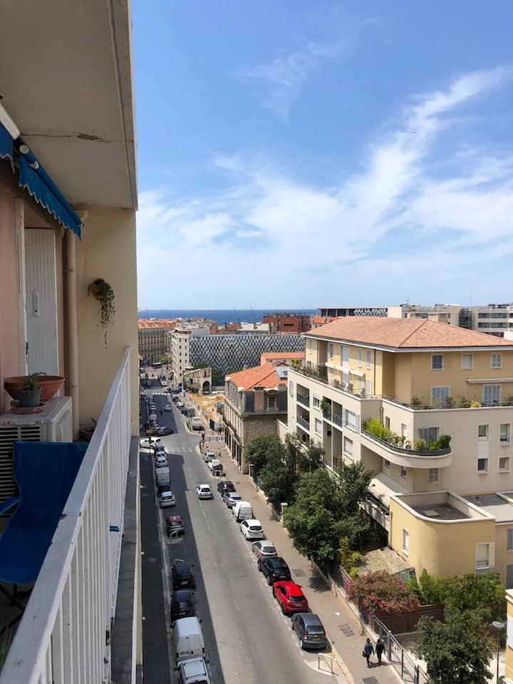 Super Appartement Vue Mer Et Montagne à Marseille. - Marseille