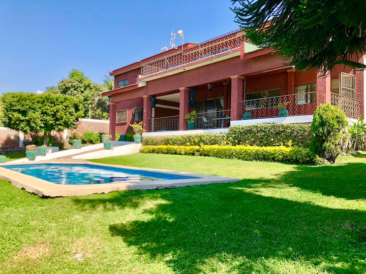 Hermosa Quinta Familiar Alberca & Areas Privadas - Cuernavaca