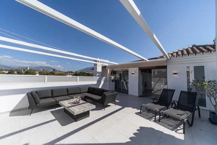 Duplex Bright Apartment 3 Bdr Pool Views - Marbella