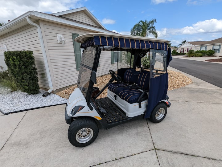 2378 Chestnut Terrace, W/k&q Beds, W/gas Golf Cart - Wildwood, FL
