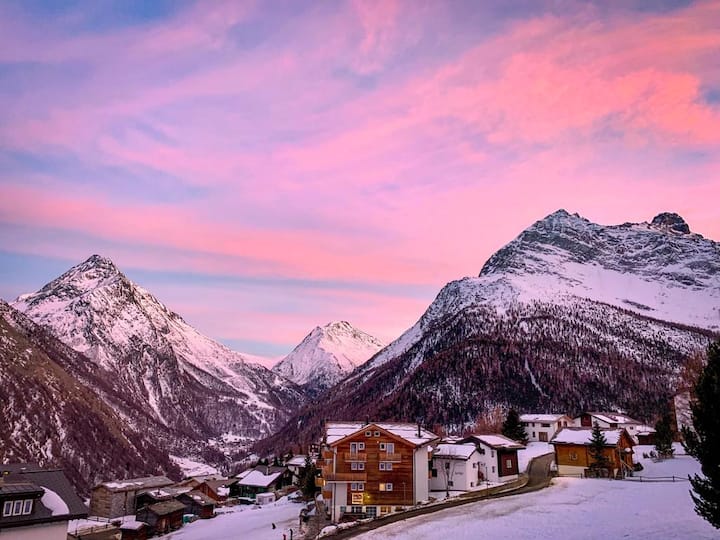 Unique 1 Bedroom With Stunning Views. - Saas-Grund
