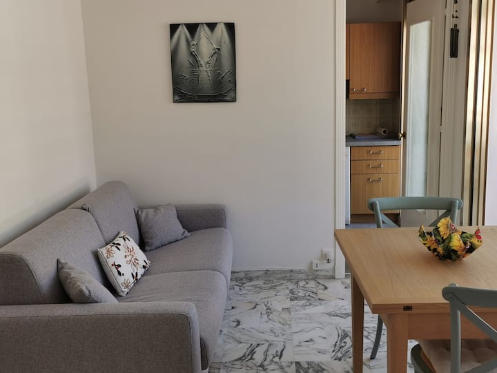 Menton Garavan Bord De Mer Superbe Appartement 7è - Plage Rondelli (Menton)