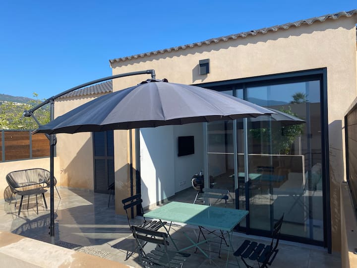 Maison 1 Climatisée 2 Chambres Parking Privé - Lucciana