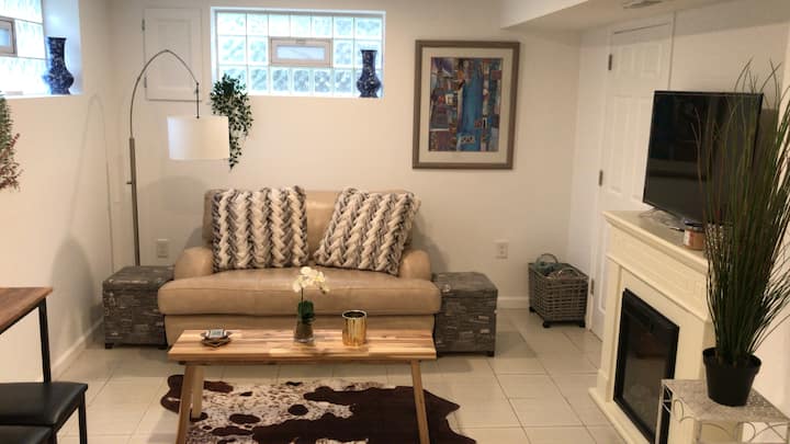 Charming  1-bedroom Suite With Indoor Fireplace - Takoma Park, MD