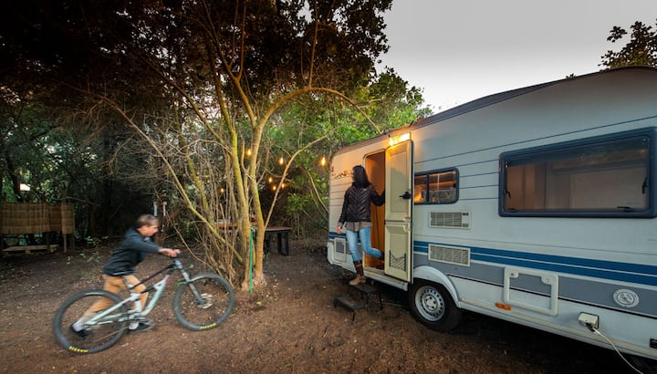 Comodisima Casa Rodante Rv Bajo El Bosque Nativo - Zapallar