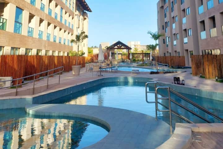 Flat De Luxo- Jacuzzi Privativa A 300m Da Praia! - Praia dos Carneiros