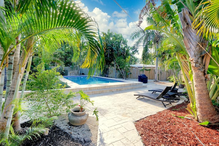 Tranquil 2bedrm Bungalow W/lux Pool/beaches - Fort Lauderdale, FL