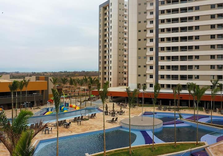 Apartamento Solar Das ÁGuas Park Resort Olímpia - Olímpia