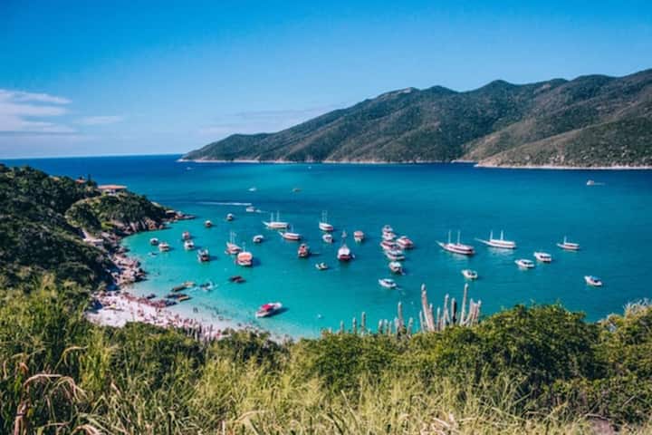 Farol Suítes 8 - Conforto Na Melhor Localização - Arraial do Cabo