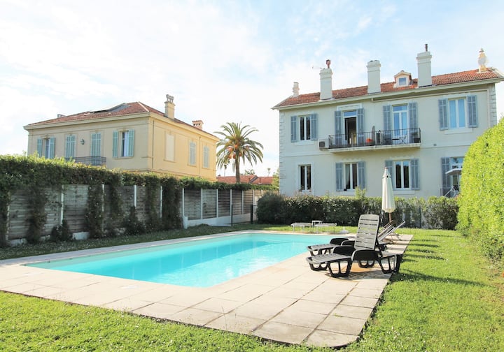 Duplex De Charme Climatisé  Avec Piscine Au Calme - Cannes