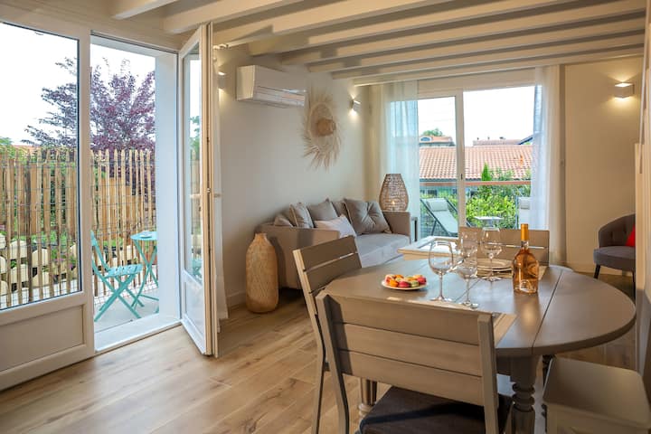 Villa Ambroise, 1 à 4 Pers, Terrasse, Garage, Clim - Arcachon