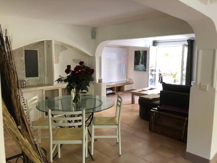 3 Pieces Avec Exterieur, 2  Parking. Mer 300 M - Cagnes-sur-Mer