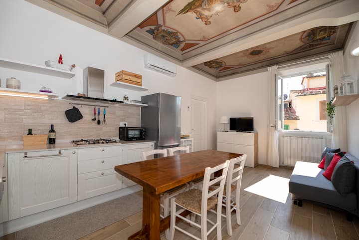 Frescoed Apartment In The Heart Of Florence - Florence