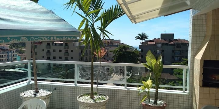 Cobertura Duplex | Praia Grande | 2 Suítes - Ubatuba