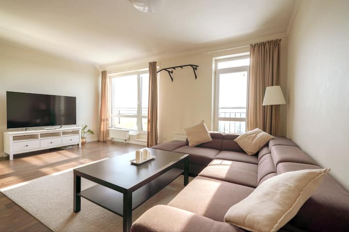 Spacious & Natural Light 2rm Apartment In Vilnius - Vilnius
