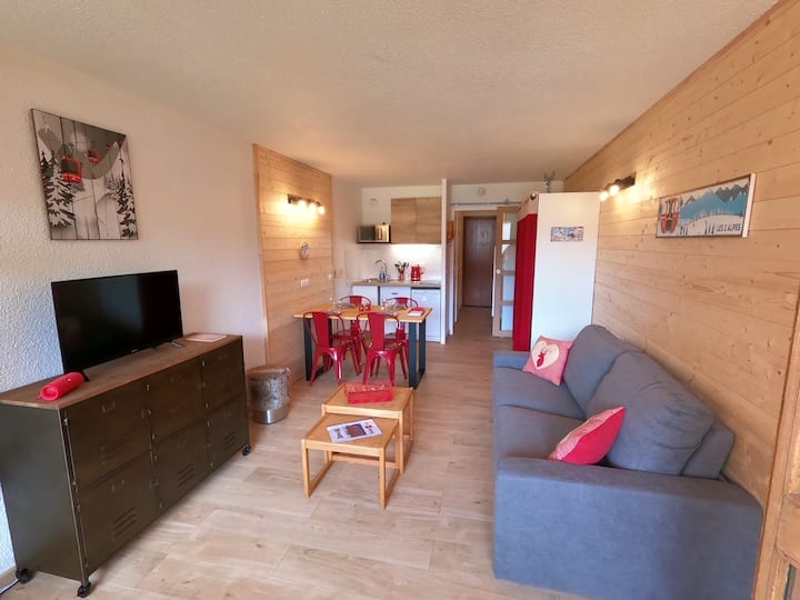 Appart Au Pied Télécabine Esf & Pistes, Balcon Sud - Les Deux Alpes