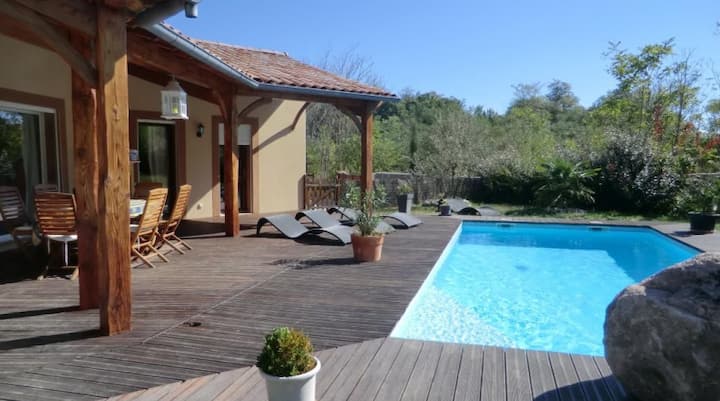 Magnifique Villa Avec Piscine - Ardèche