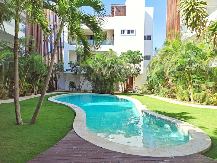 Spacious 3bdr Penthouse Aldeazama Pvt Pool/terrace - Tulum