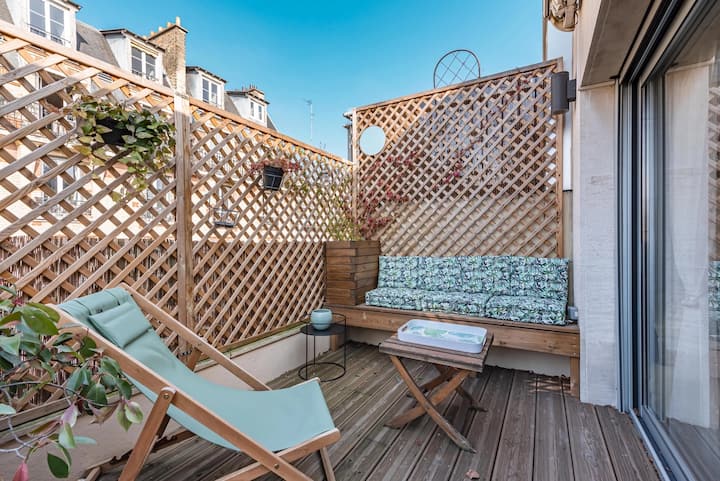 Magnifique Appartement Terrasse Proche Montmartre - Pont Marie (Cité des Arts)