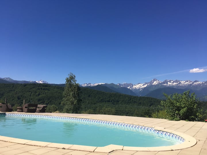 Chambre D'hôte Mauve : Chambre Avec Petit Déjeuner - Saint-Girons