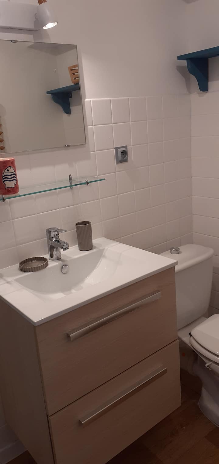 Chambre.salle De Bains: Douche.espace Privé. - Embrun