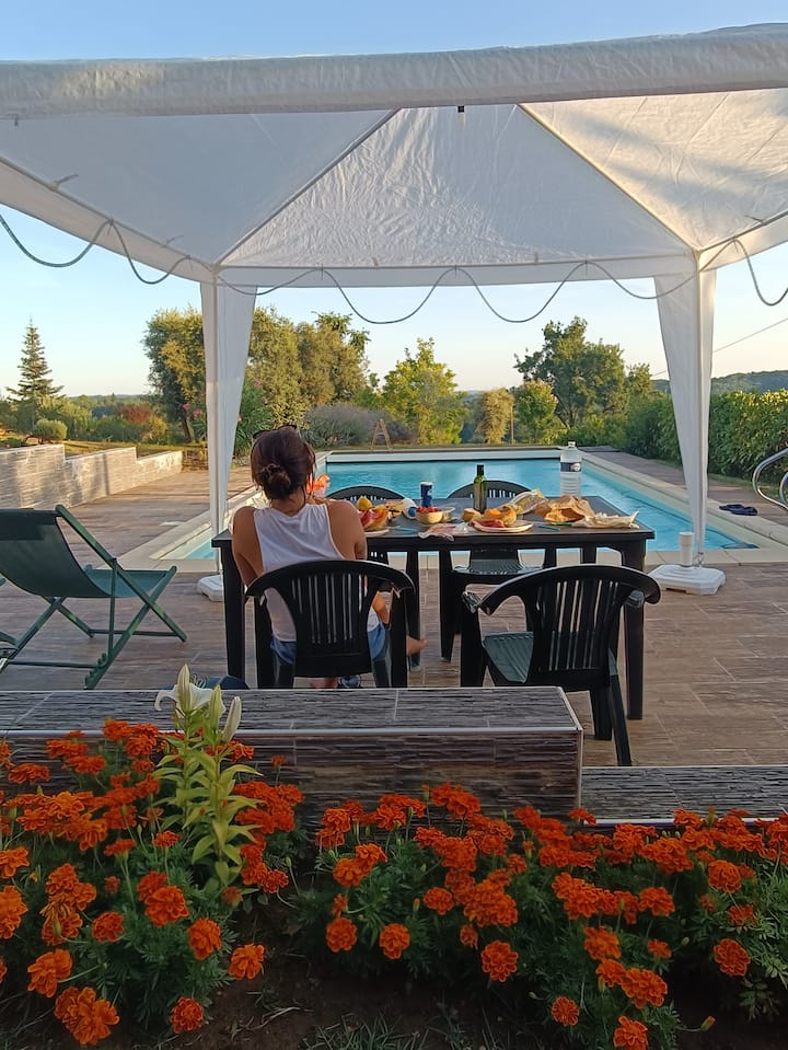 Chambre "Noix" Par Bibi's B&b  Easy Perigord - Sarlat-la-Canéda