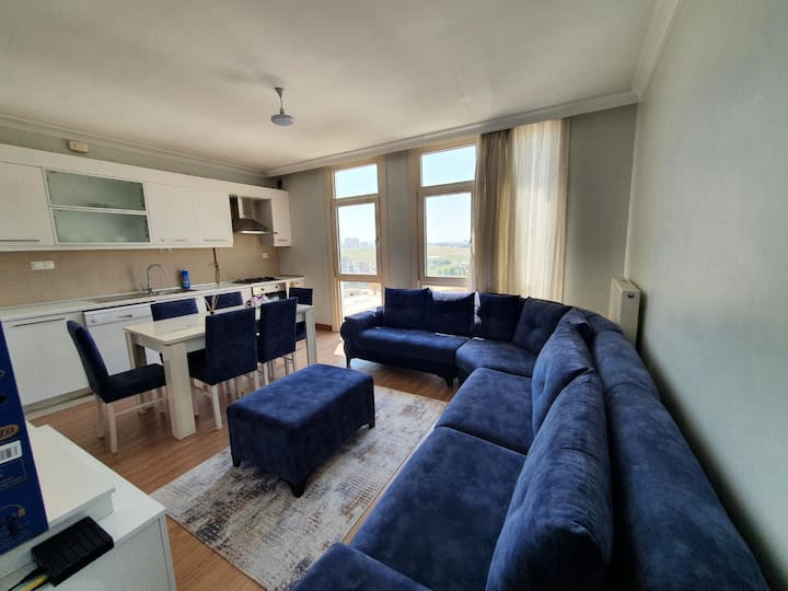(67-4) Amazing 1.5+1 Apartment With Great View - Başakşehir