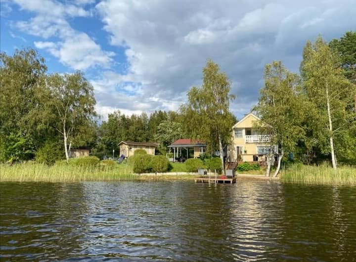 Ympärivuotinen Järvenrantahuvila Pihtiputaalla - Pihtipudas