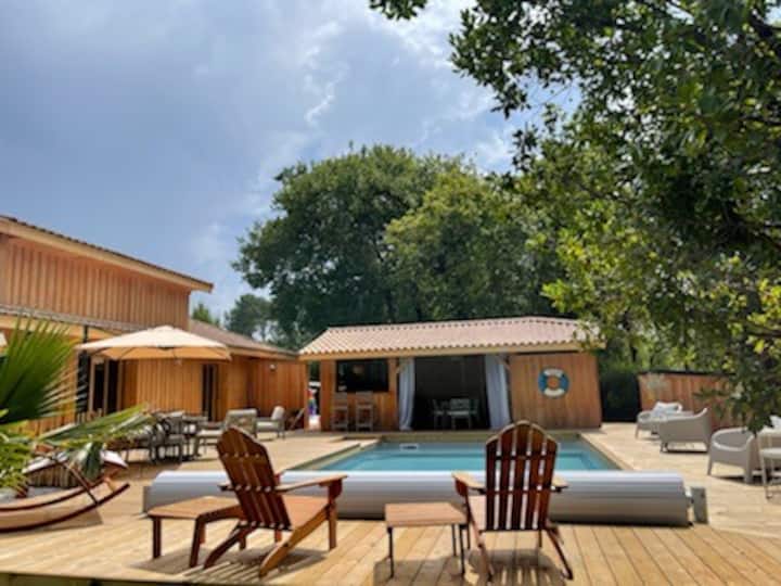 Villa "Les Tanqués" Cap Ferret (Piscine) - Lège-Cap-Ferret
