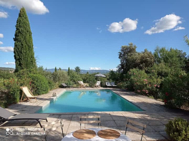 Maison Avec Piscine, 5 P. - Saint-Saturnin-lès-Apt