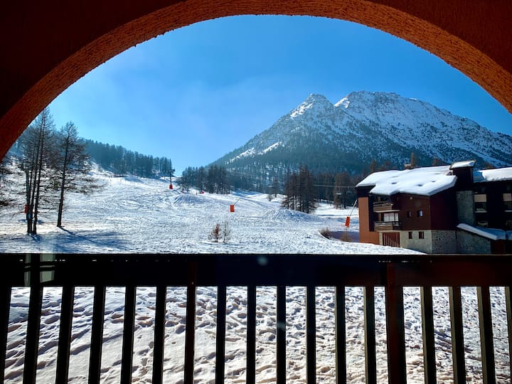 Super Appartement Ski Aux Pieds à Montgenèvre - Claviere