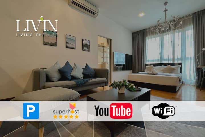 73 Kl City Lovely Studio @ Klcc View Infinity Pool - 쿠알라룸푸르 연방 준주