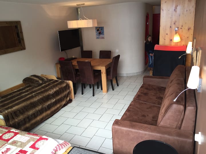 Studio Arc 1600 Au Pied Des Pistes - Terrasse Sud - La Rosière