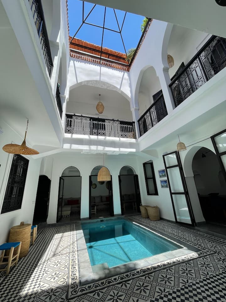 Riad Privé Avec Piscine Cœur Médina - Le Ralisaone - Marrakech