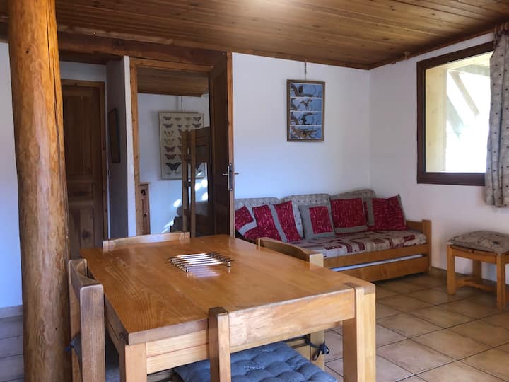 Chaleureux Gîte 2-4 Personnes Dans Chalet Savoyard - Val Cenis