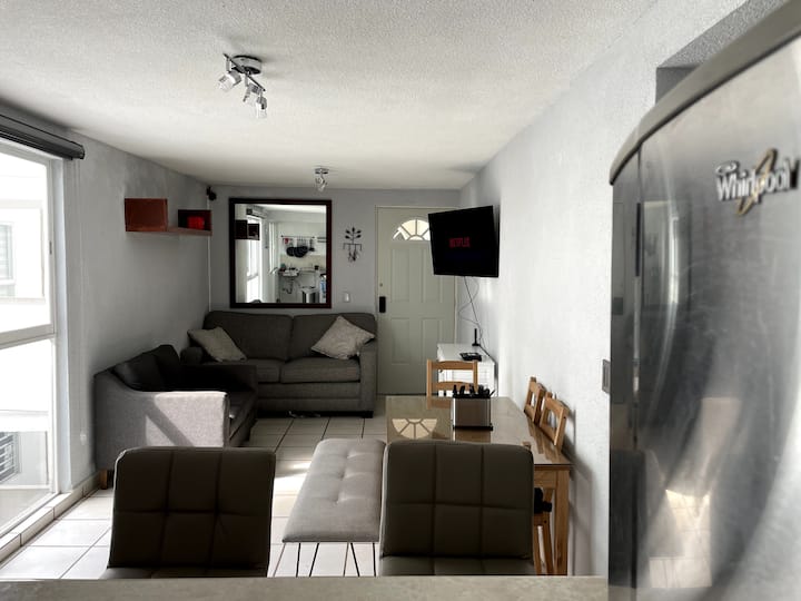 Departamento Céntrico Y Seguro En Conciertos Cdmx - Mexico State