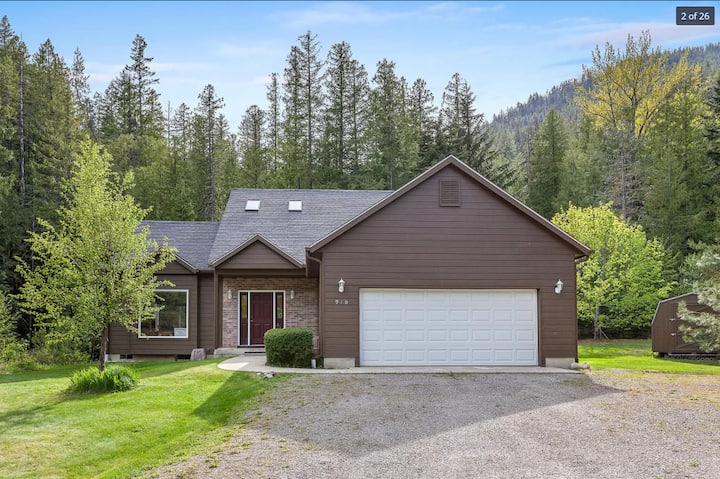 Outstanding 3 Bdr Close To Ski Mountain & Lake - Lake Ponderay, Ponderay
