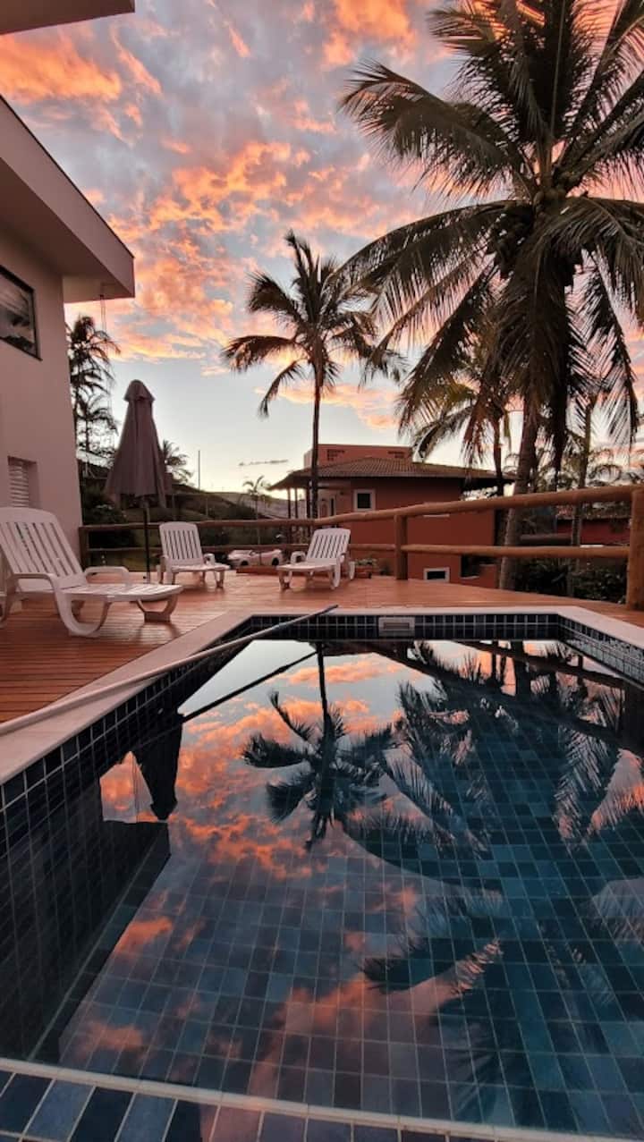 Casa Com 3 Suítes E Lazer Completo Perto Da Praia - Ilhabela