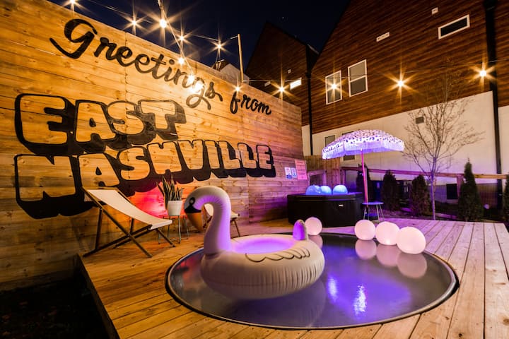 Urban Oasis *Hot Tub & Pool* Walk To Restaurants - Nashville