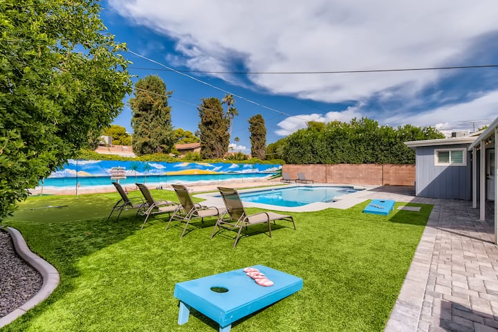 Heated Pool, Spa & Games | Sleeps 14, Old Town - Scottsdale, AZ
