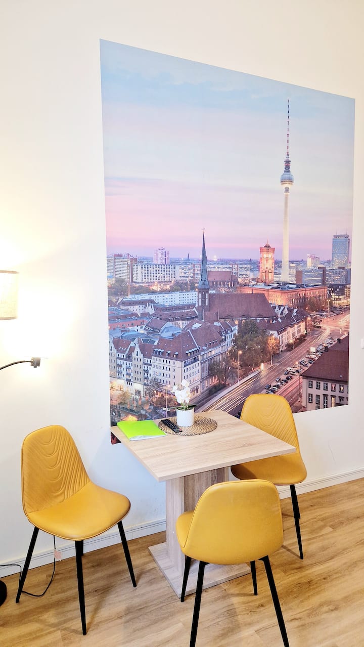 3. Studio Apartment With Terrace Wifi - Berlín