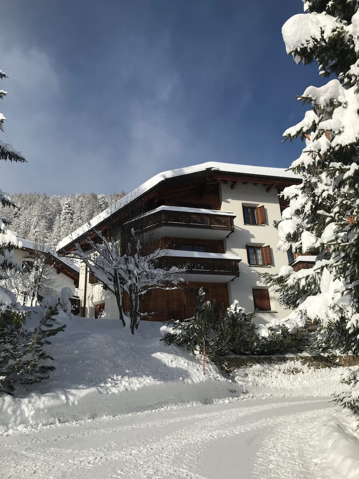 Wef 2027 - Top Lage Chalet-appartement - Klosters-Serneus