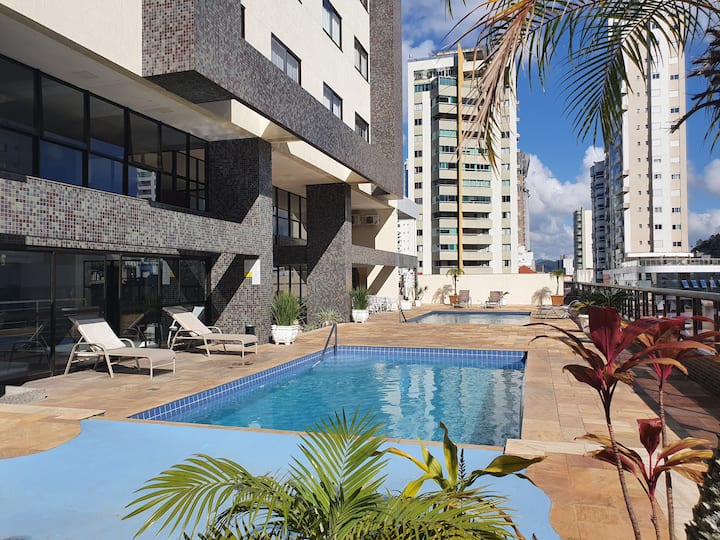 Apto Central, Piscinas, Sac/tela, Gar/priv, Wifi - Balneário Camboriú
