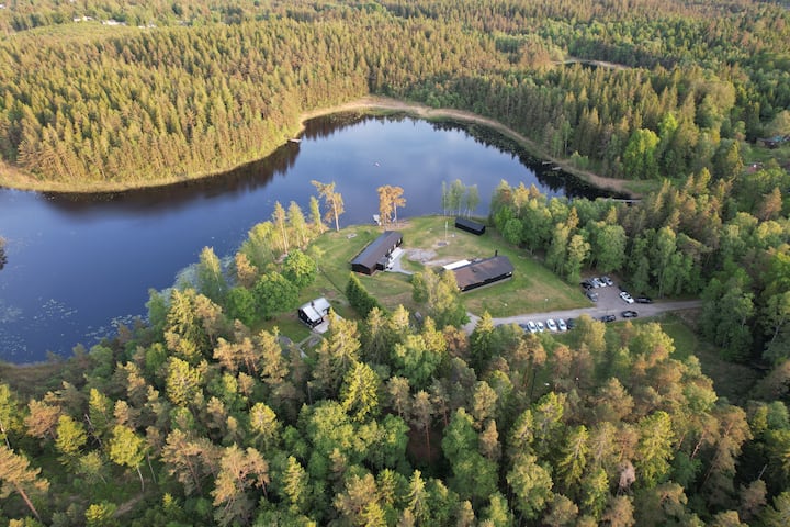 Private Property In Nature For 42 Overnight Guests - Lerum