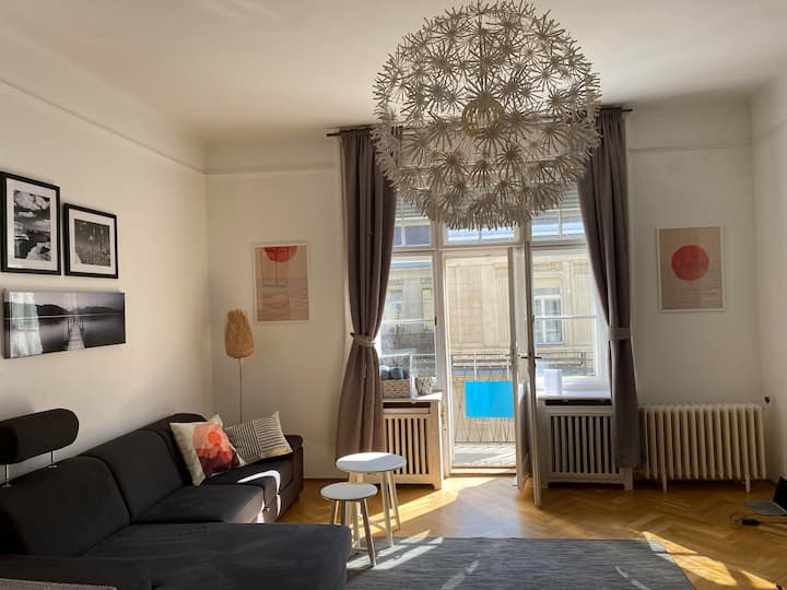 Parliament Steps & Balcony Sips -  Danube View - Budapest